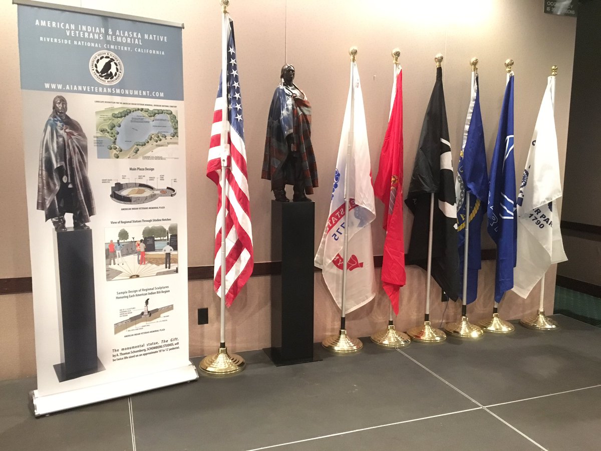 American Indian & Alaska Native Veterans Memorial Model on Display at ...