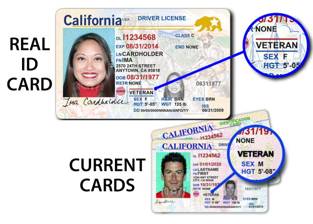 Veteran designation gets an update on new California Driver Licenses
