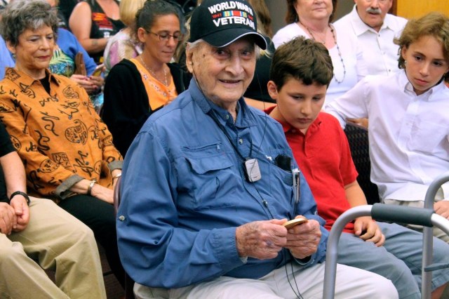 WWII vet Martin Gelb