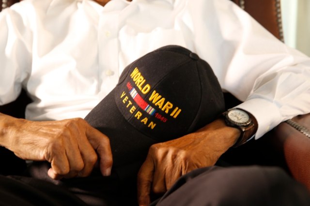 world war ii veteran hat