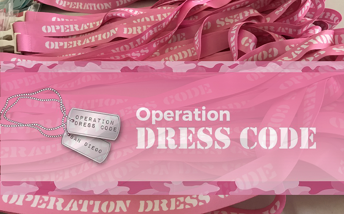 ‘You’re out of uniform!’ And that’s a good thing at Operation Dress ...