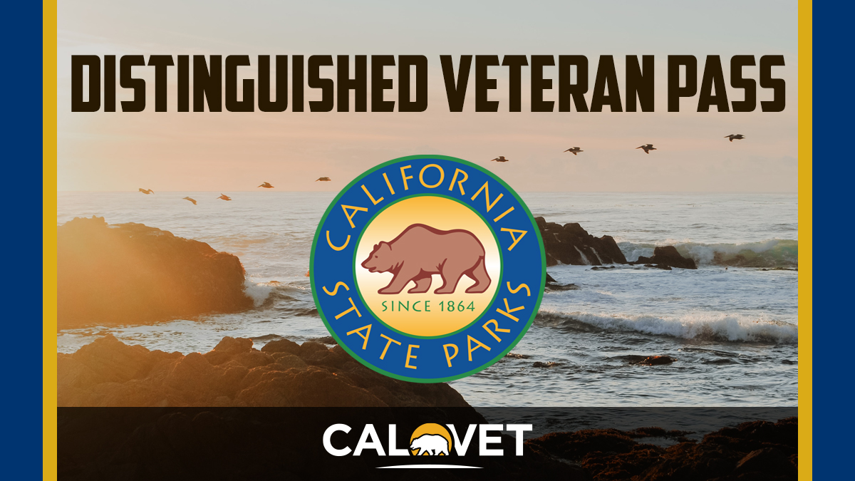 STATE PARKS AND RECREATION AREAS FREE TO DISTINGUISHED VETERAN PASS ...
